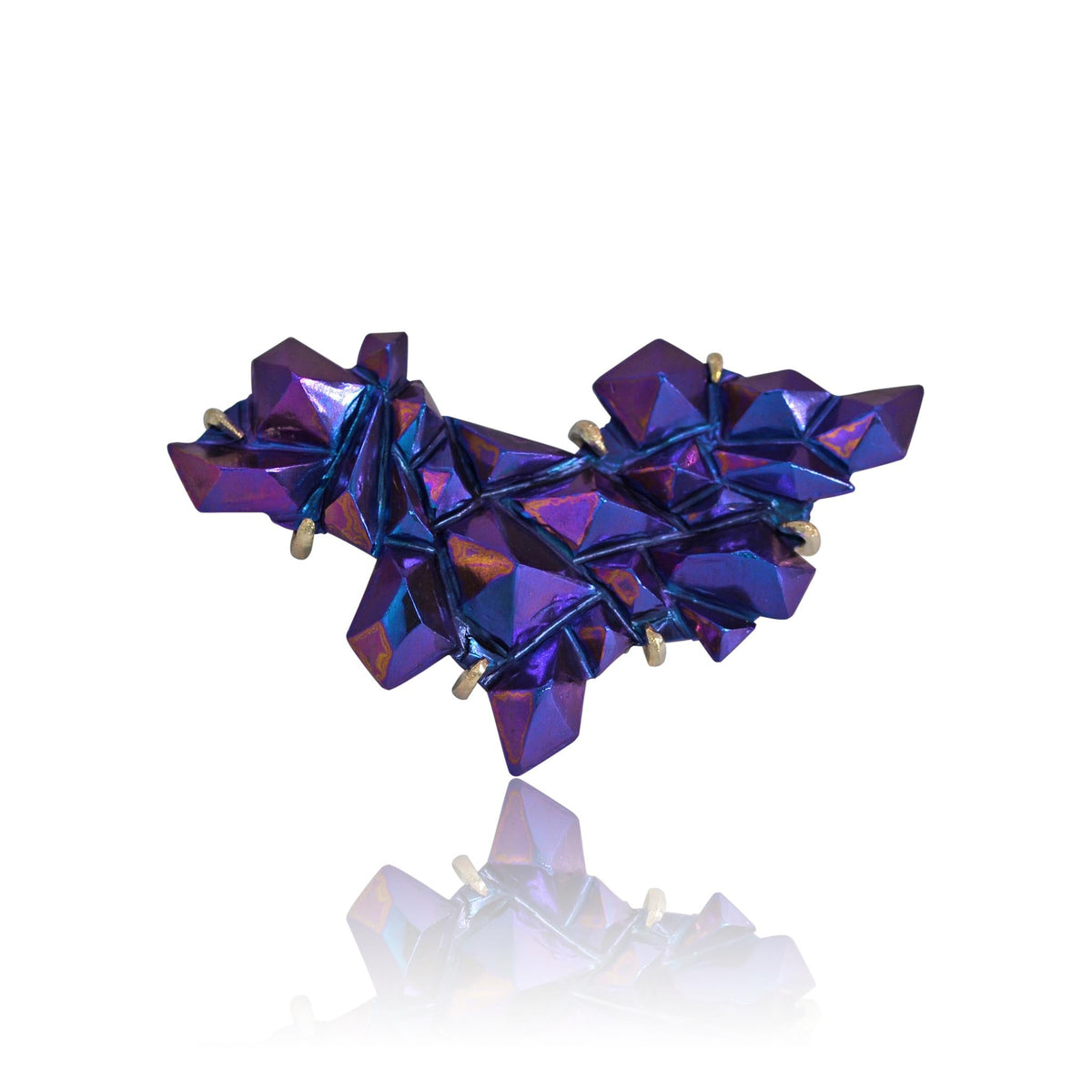 Silversmith Alice Fry: capturing the chaotic beauty of rock formations ...